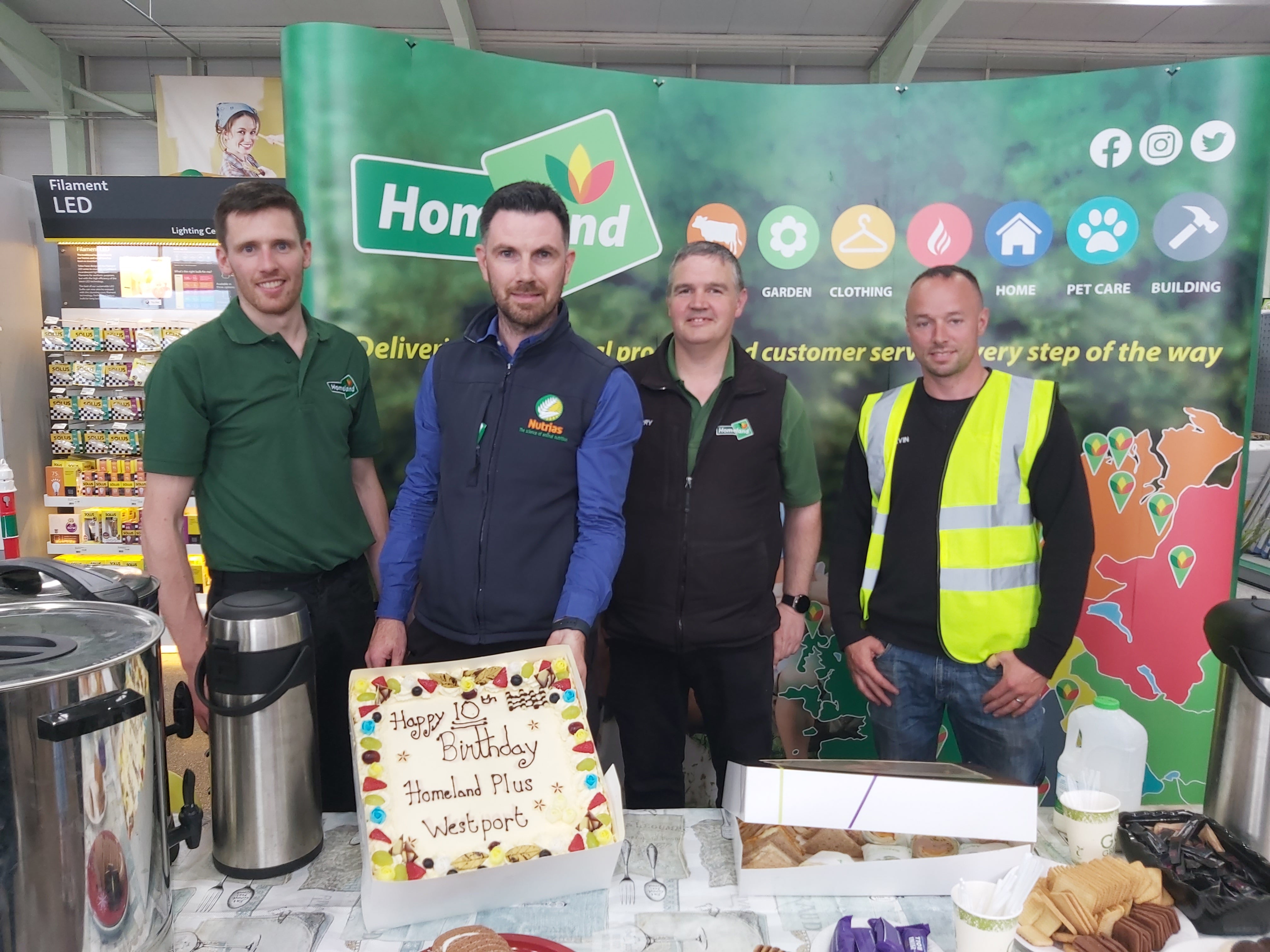 Homeland Plus Westport - Store 10th Birthday Celebration – homeland-ie