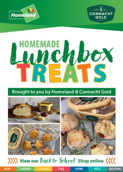 Homeland & Connacht Gold - Back To School Recipes – homeland-ie