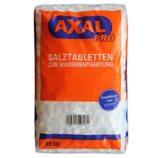 Axal Pro Salt Tablets (Water Softener) 25kg – homeland-ie