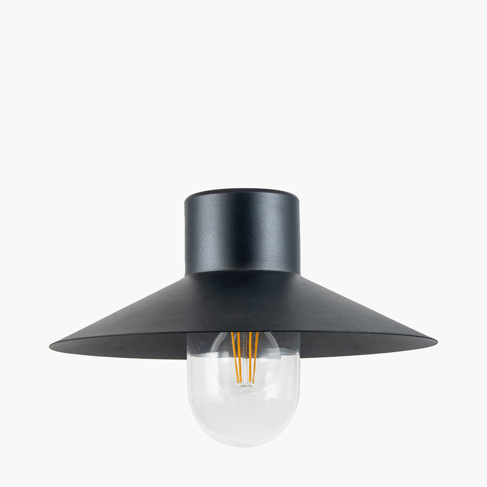 Carina Dark Grey Metal Outdoor Wall Light – homeland-ie