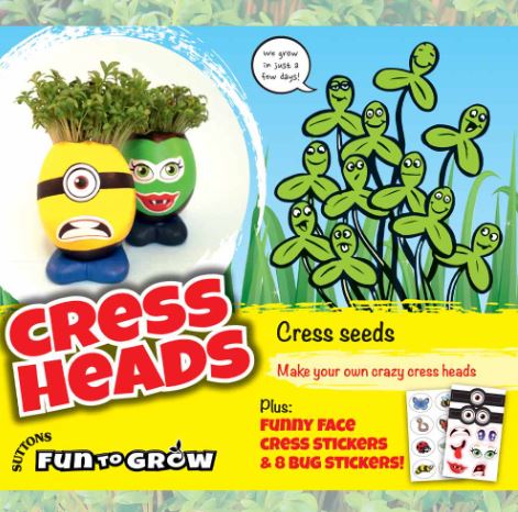 Cress 'Cress Heads (Curled)' - Seeds – homeland-ie
