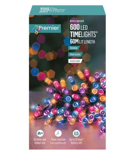 600 Led Timelights - Multi Coloured – homeland-ie