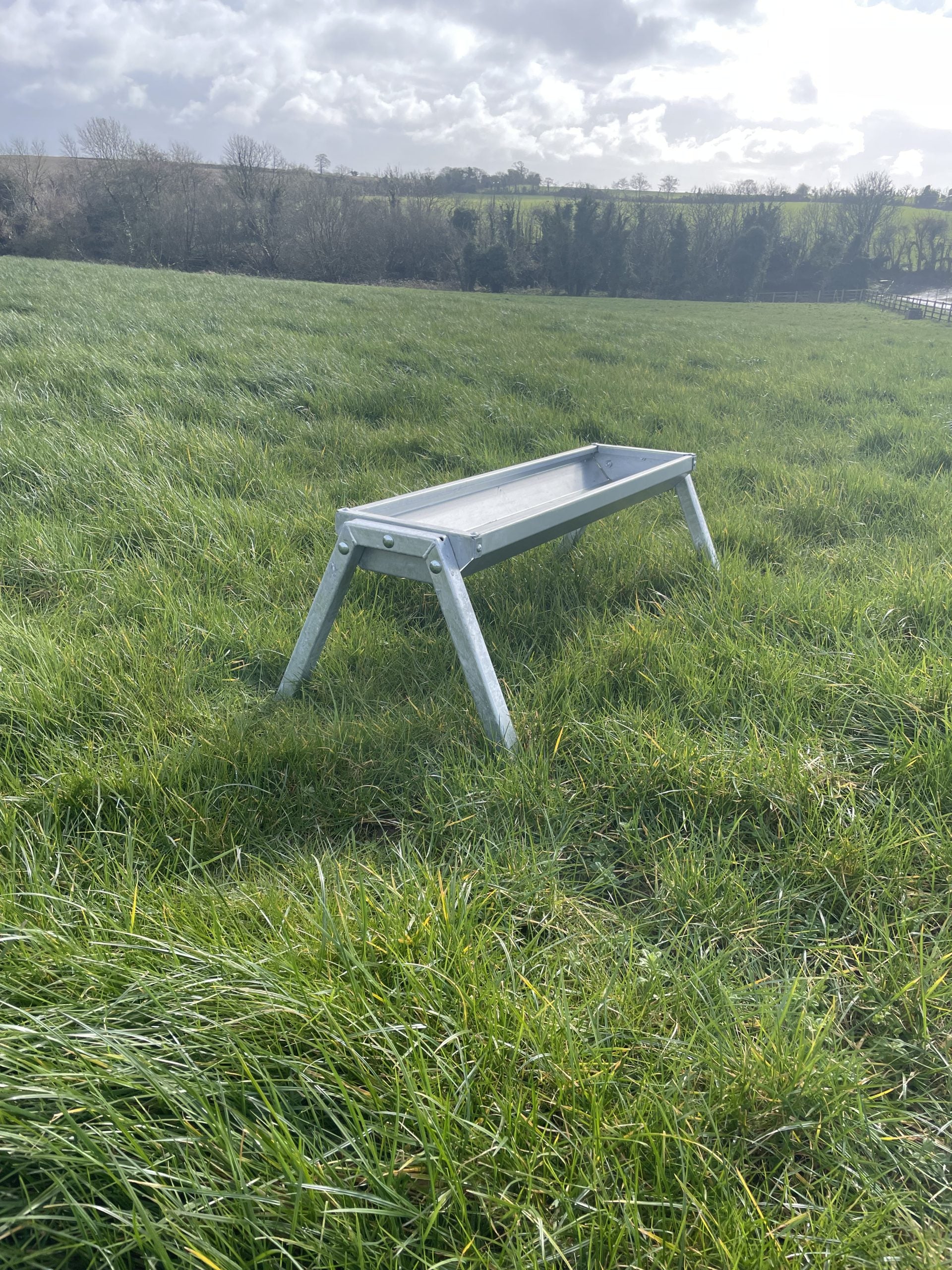 Condon 8ft Galvanised Calf Trough – homeland-ie