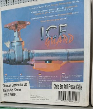 Electric Water Pipe Anti Freeze Cable with Thermostat – homeland-ie