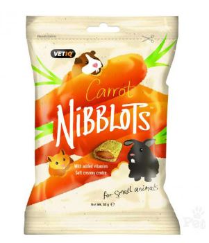 Nibblots Small Animal Carrot Treats 30g – homeland-ie