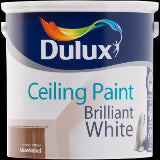 Dulux Ceiling Paint Brilliant White 10L – homeland-ie