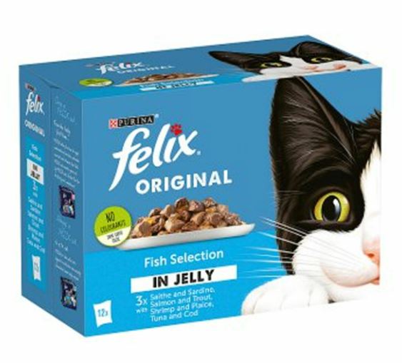 Felix Fish Pouch in Jelly 12 x 100g – homeland-ie