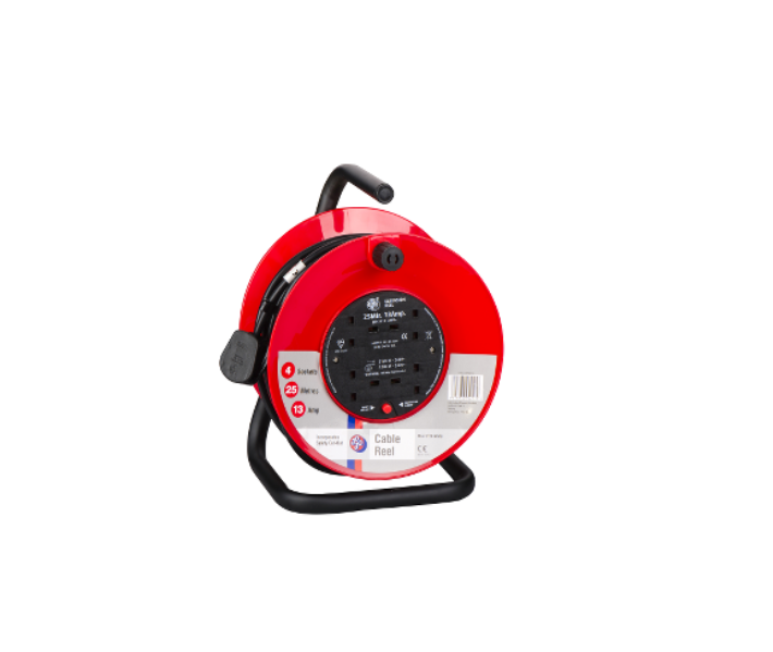 Thorsman 4 Gang 25m Cable Reel13a/ 1.25sq. – homeland-ie