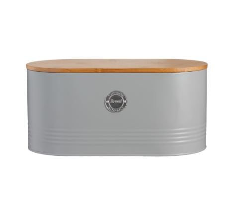 Typhoon Living Grey Bread Bin – homeland-ie