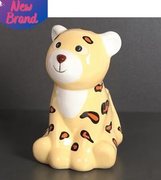 Leopard Money Box by Sleep Sakes 18cm – homeland-ie