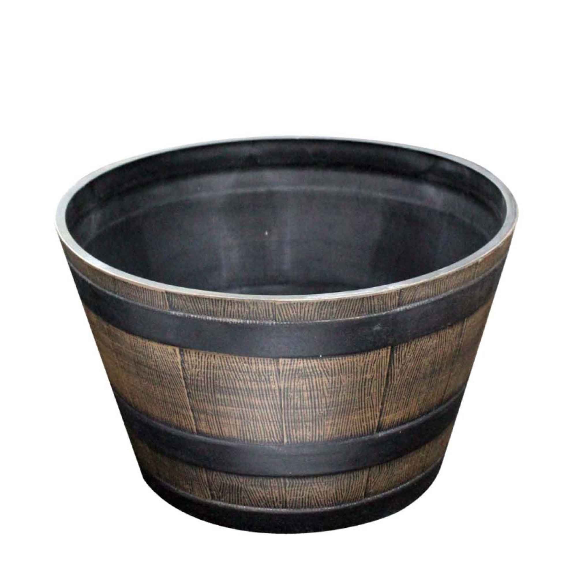 Whiskey Barrel Planter – homeland-ie